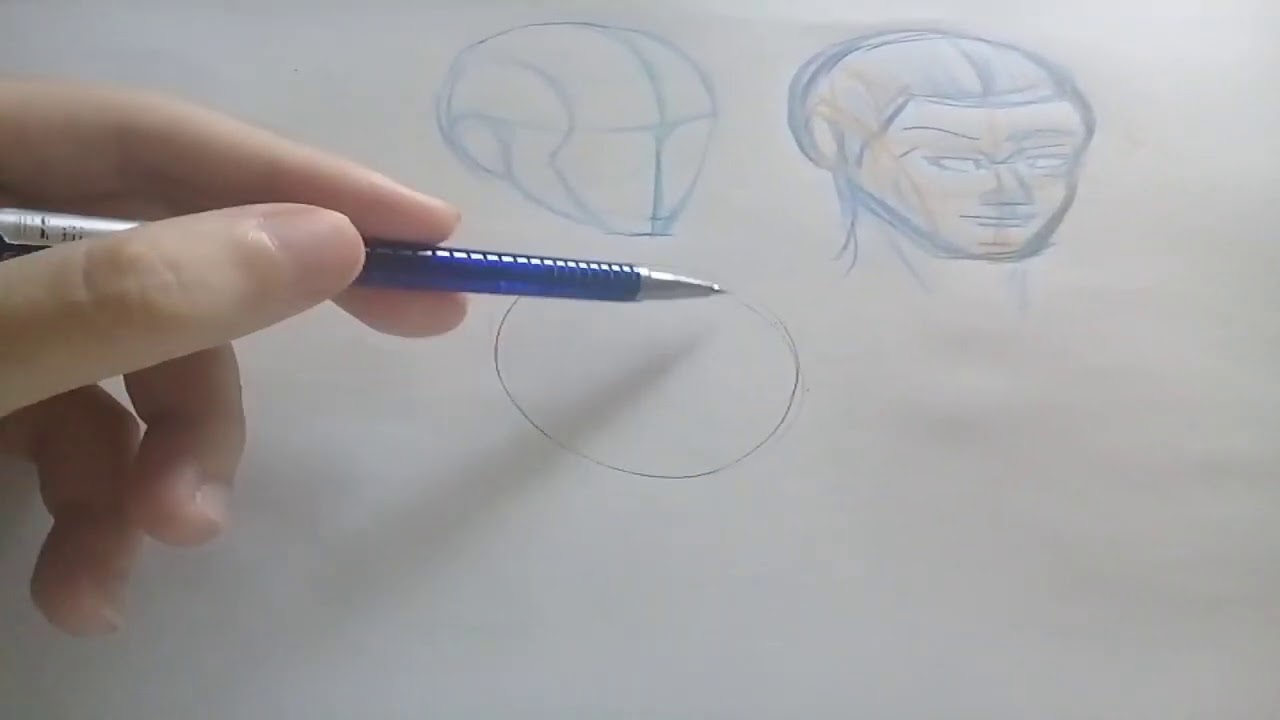 treinando esboço cabeças - YouTube