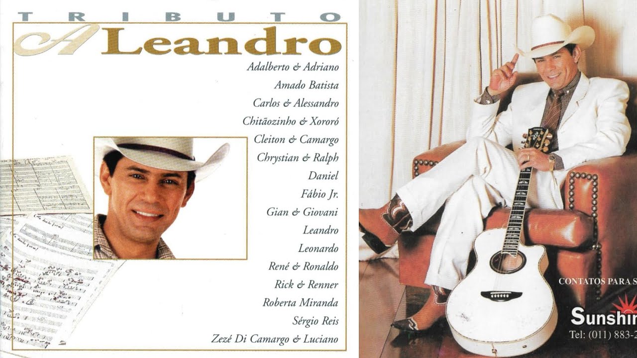 📀CD Tributo a Leandro / 1998 🎶🎵 #sertanejo #musica #leandroeleonardo ...