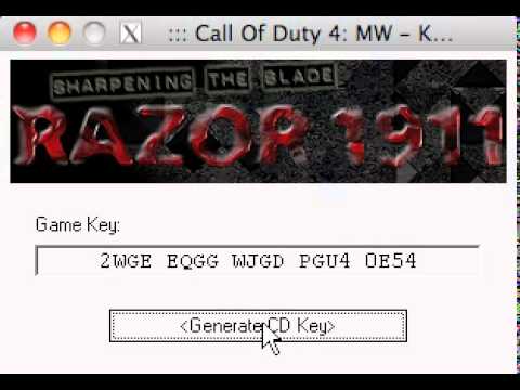 COD 4 Game/cd key generator NO SURVEY + link - YouTube
