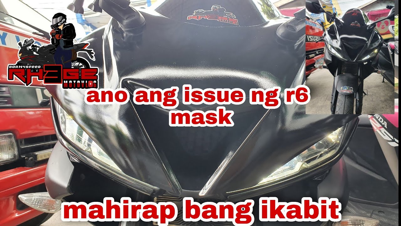 installing r6 mask for yamaha r15 v3...ano ang issue sa pagkakabit ng ...