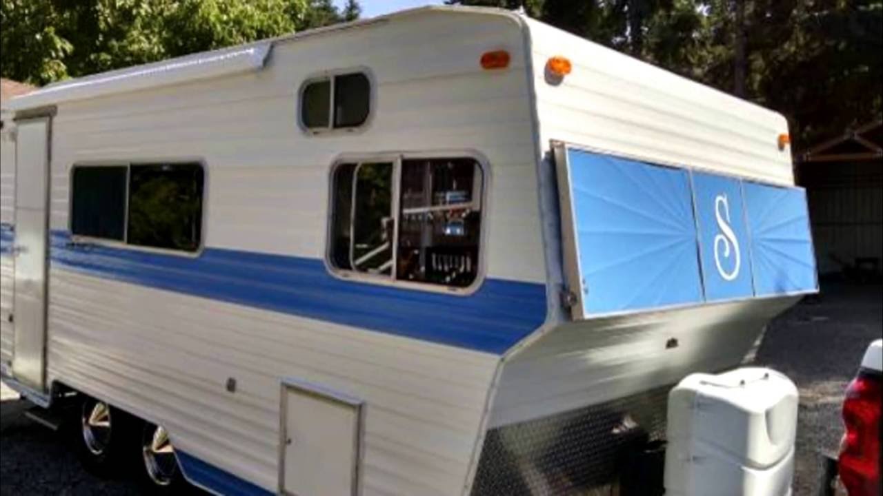 1972 Timberline 18' Vintage Travel Trailer - YouTube