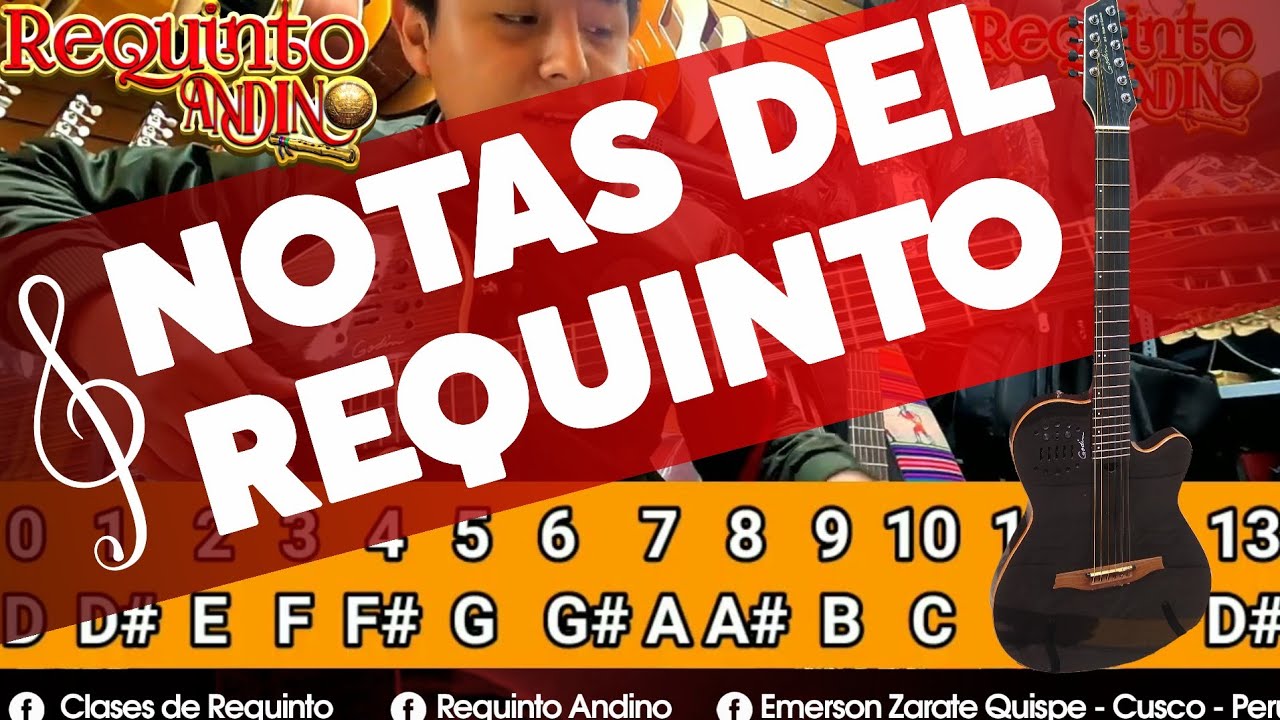 🎶NOTAS EN EL REQUINTO PERUANO conoce todas las notas y la posición del ...