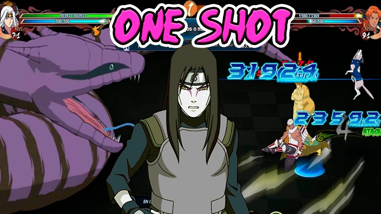 OROCHIMARU JOUNIN (JOVEN) ONE SHOT! - NARUTO ONLINE - YouTube