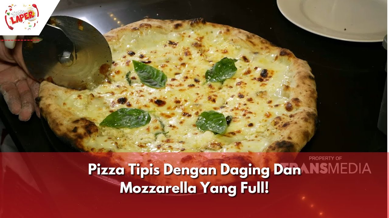 Pizza Tipis Dengan Daging Dan Mozzarella Yang Full! | BIKIN LAPER (31/5 ...