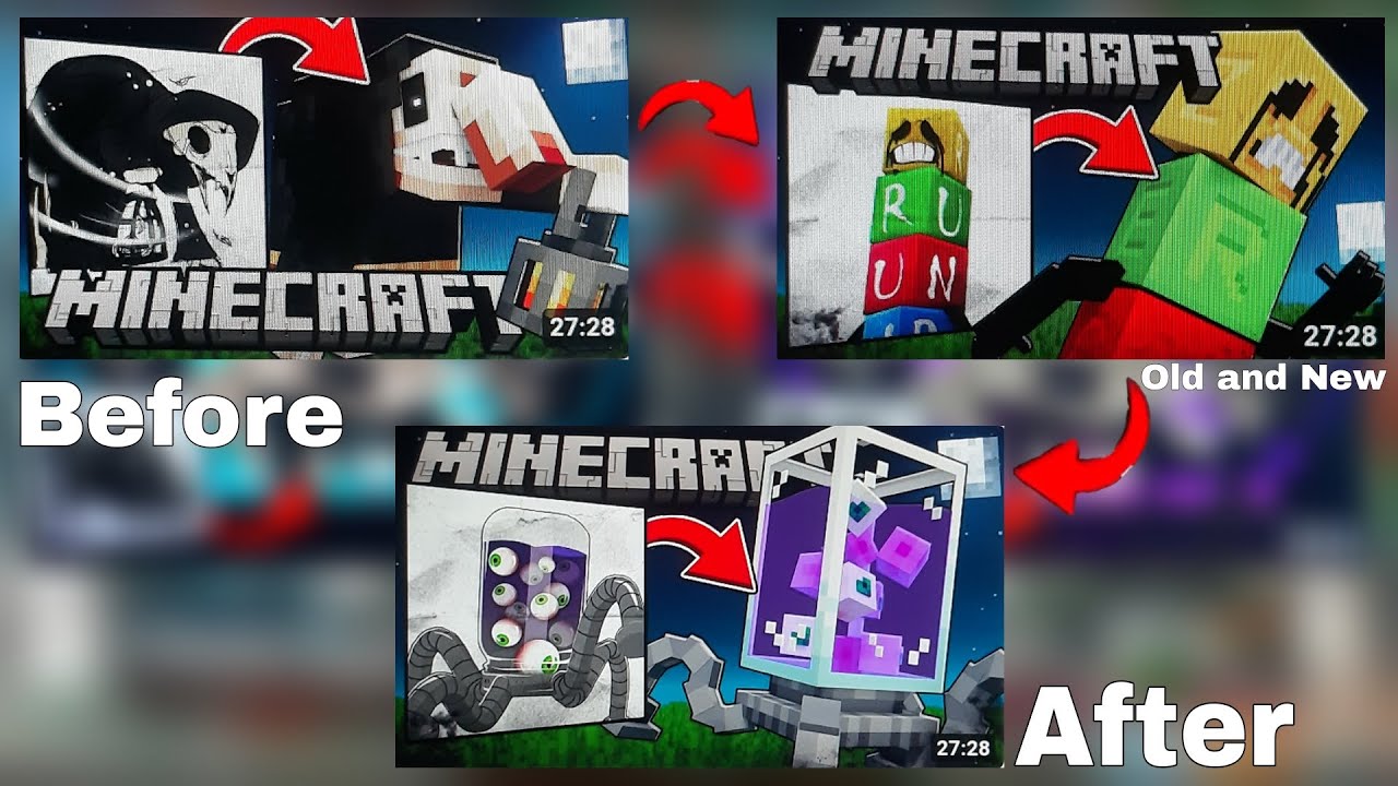 I Turned Drawings into Minecraft Mobs - Kipper (pt 3) - YouTube