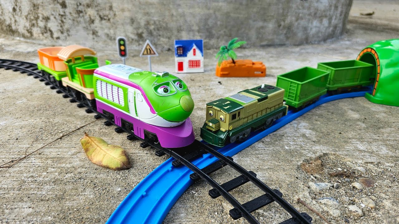 Merakit Mainan Kereta Api Chuggington Baby Railking, Kereta Api Dunbar ...