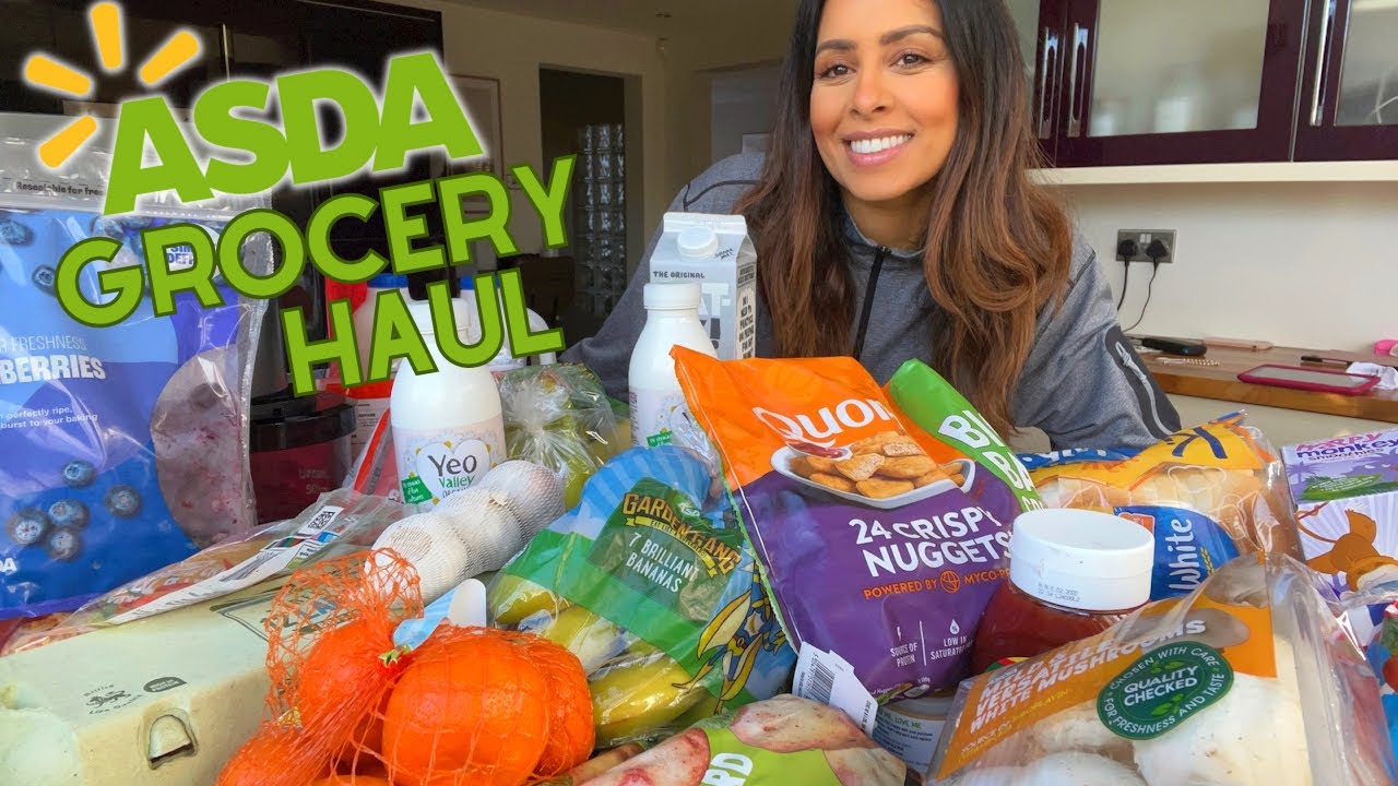 ASDA GROCERY HAUL || HEALTHY FOOD SHOP || WEEKLY FOOD SHOP - YouTube