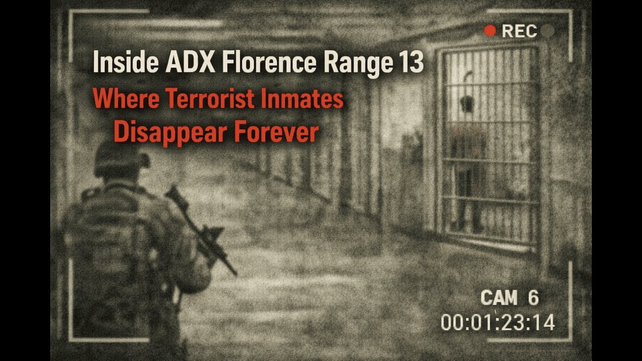Inside ADX Florence Range 13 Where Terrorist Inmates Disappear Forever ...