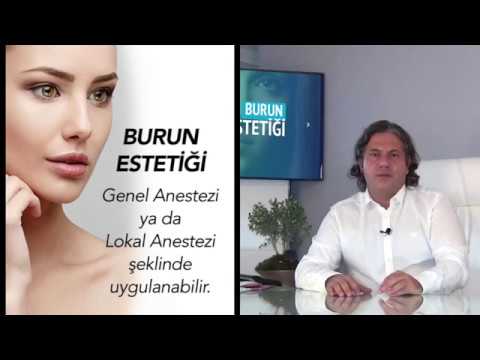 BURUN ESTETİĞİNDE UYGULANAN ANESTEZİ ÇEŞİTLERİ - Yrd. Doç. Dr. Çağatay Ruhi