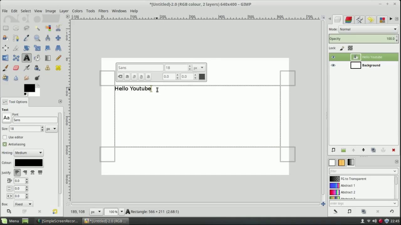 Gimp Add Text YouTube Gimp Add Text YouTube
