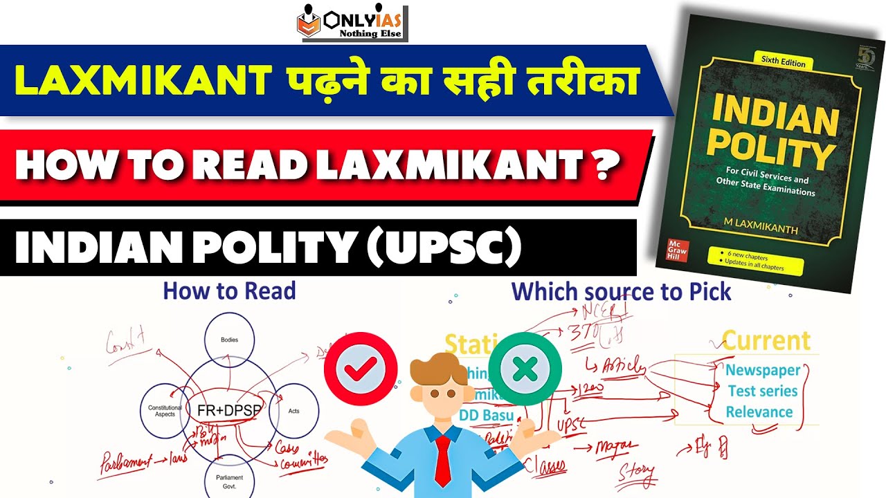 How to read Laxmikant, Indian Polity for UPSC? | Indian Polity पढ़ने का ...