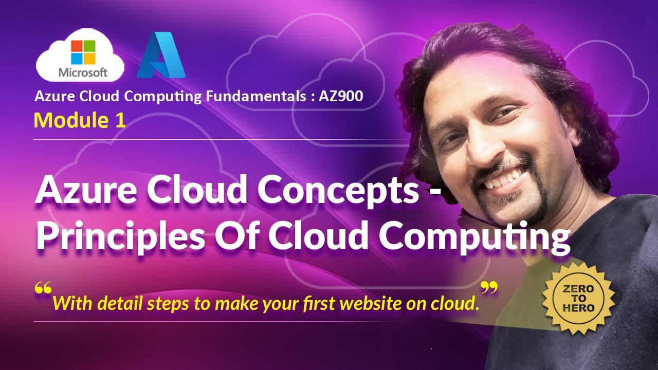 Module 1 : AZ-900 | Azure Cloud Concepts - Principles of Cloud ...