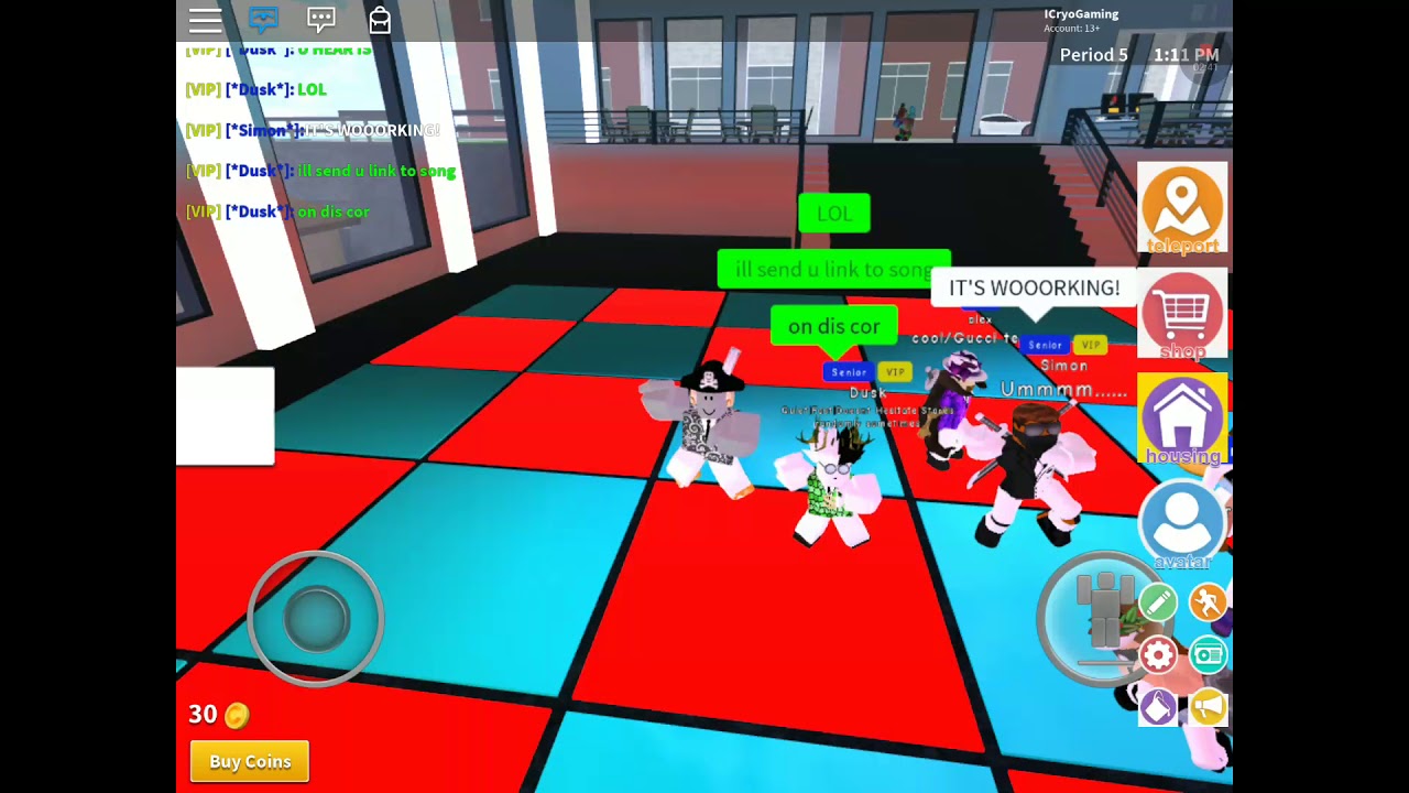 Dancing To Ew Song On Roblox - YouTube