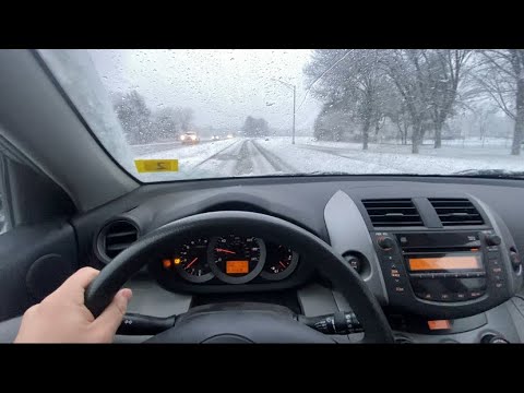 Driving a Beater car in the Winter - YouTube