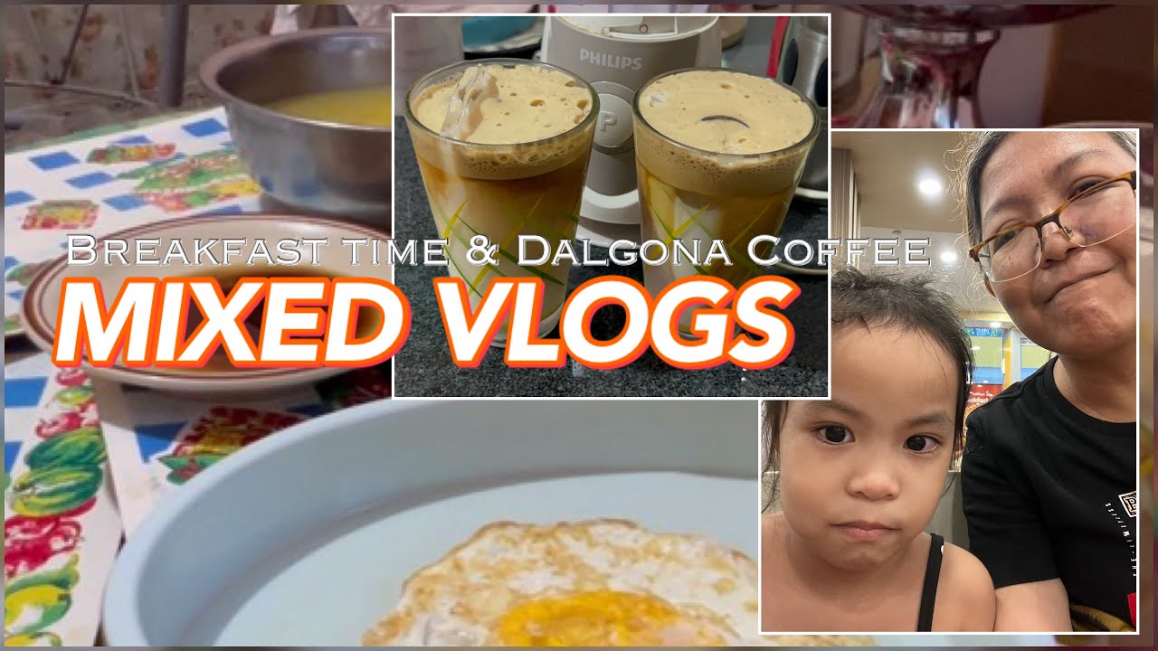 MIXED VLOGS (Unboxing, Dalgona Coffee & Morning Breakfast) l FoodPH Atbp - YouTube