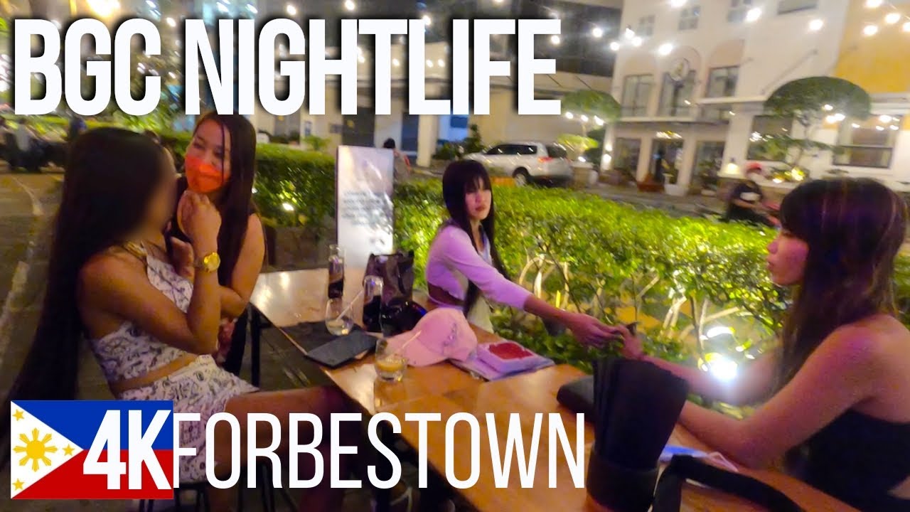 Nightlife in BGC Manila Philippines - YouTube