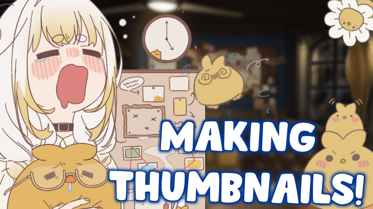 Chatting & Making Thumbnails~【MEMBERS STREAM】 - YouTube