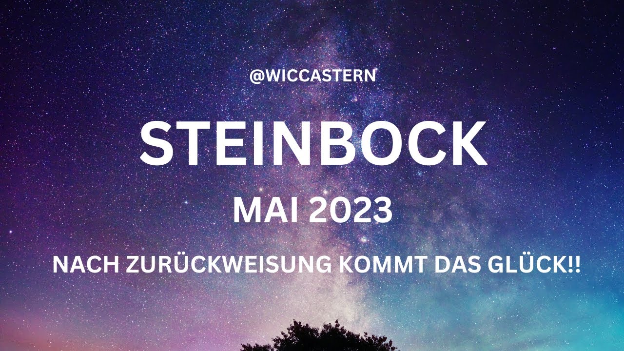 Steinbock Mai 2023