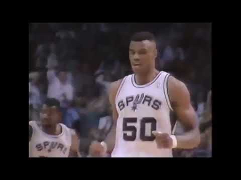 1993 NBA Playoffs Game 4 Blazers @ Spurs Highlights 92 93 season - YouTube