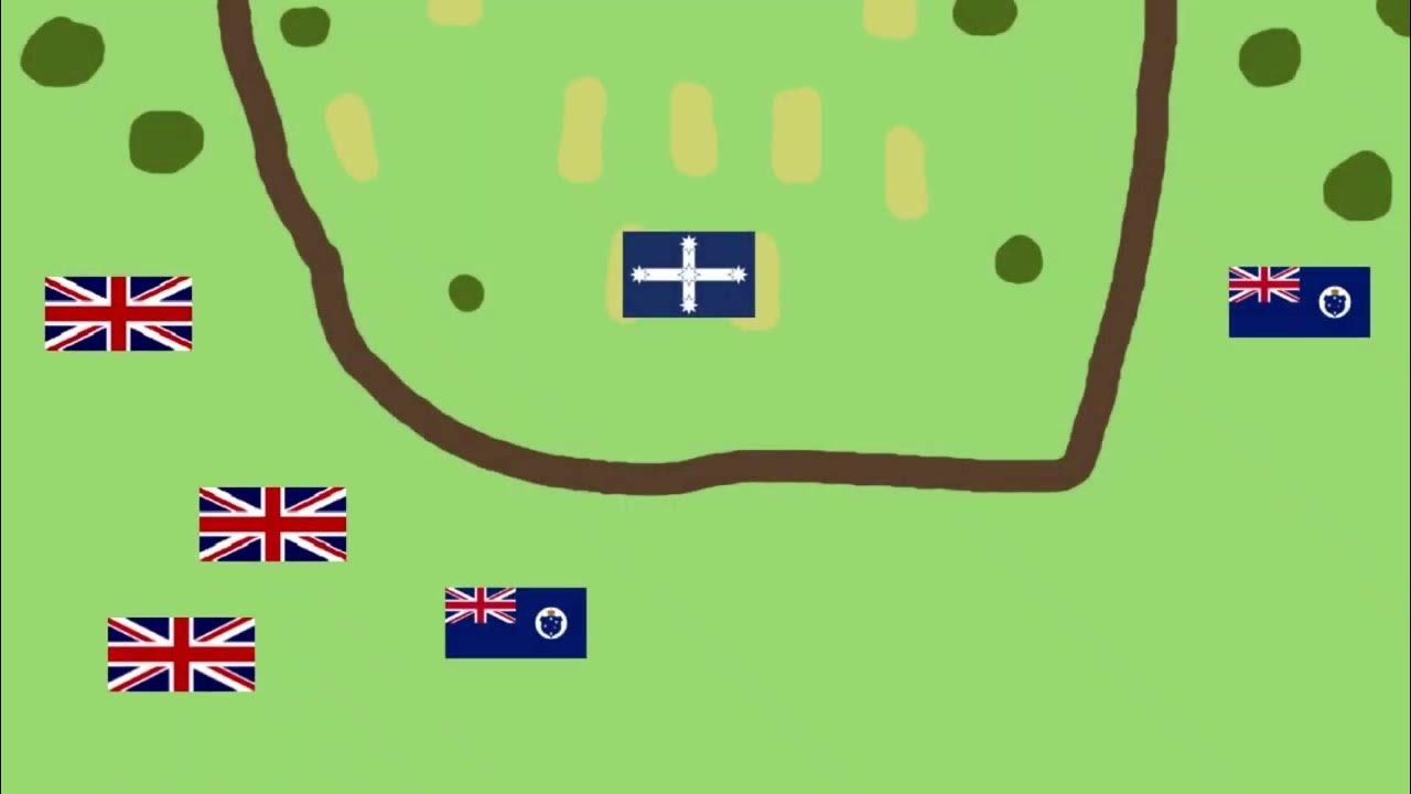 Battle of the Eureka Stockade Animation - YouTube