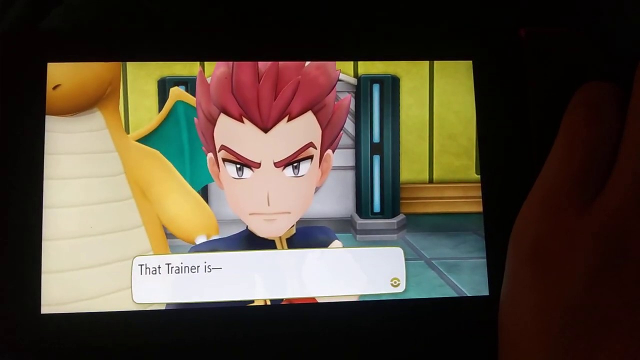 Pokémon Let's Go Eevee: Defeating Lance - YouTube