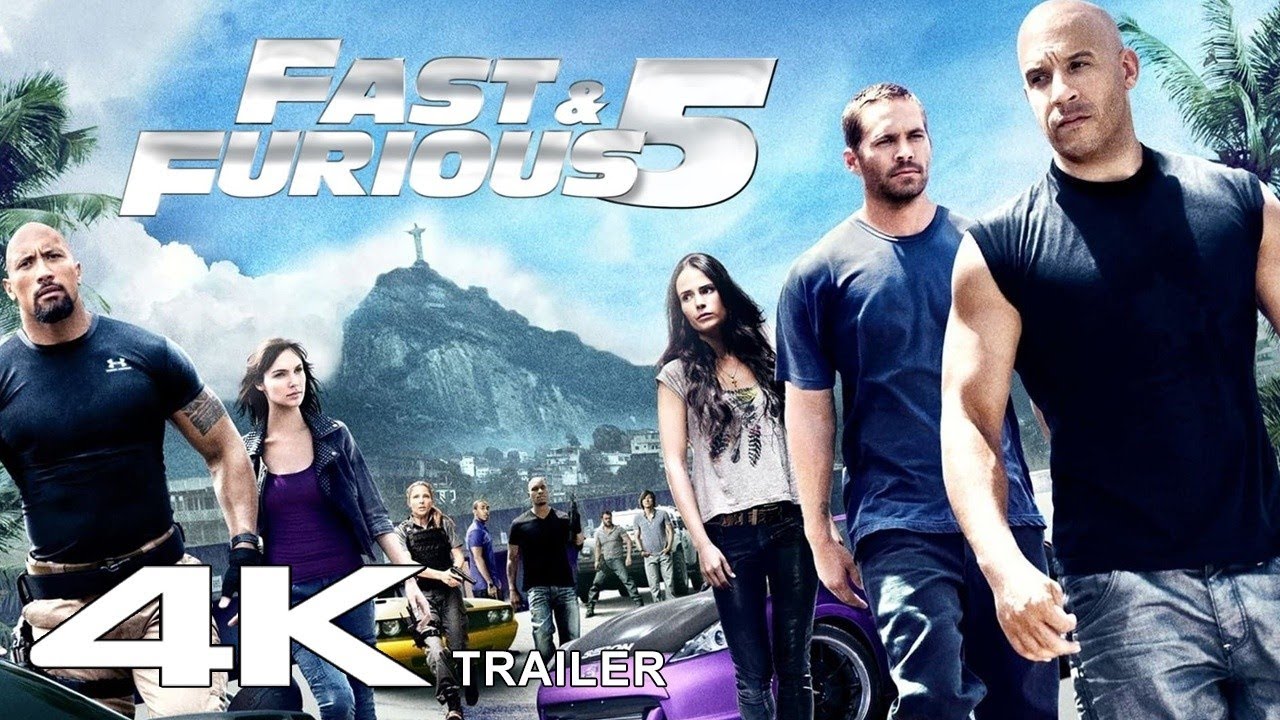 Fast Five Trailer 4K - YouTube