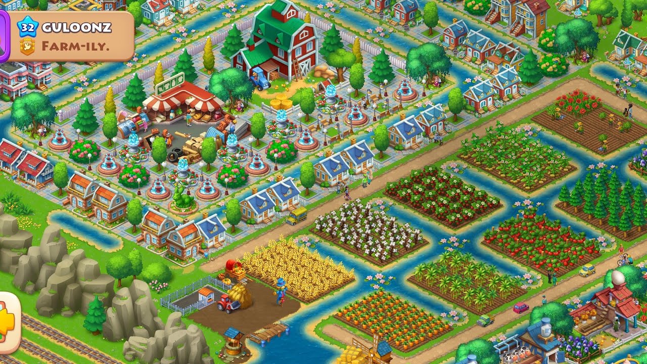 Township level 32 layout - design - YouTube