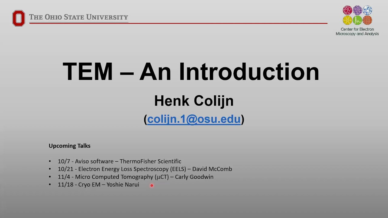 TEM: An Introduction - YouTube