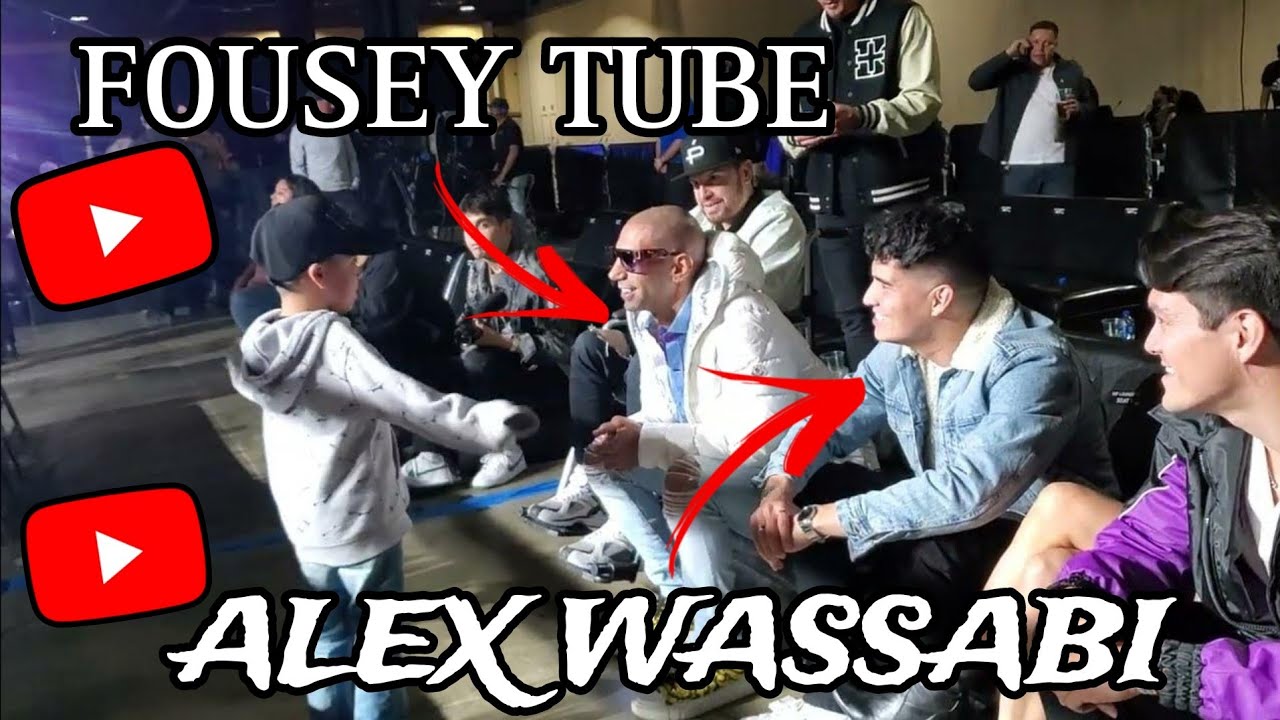 The day I saw My Favorite Youtubers Fousey Tube and Alex wassabi - YouTube