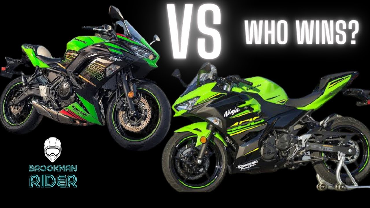 Kawasaki Ninja 400 Vs Ninja 650 Lams Who s King YouTube