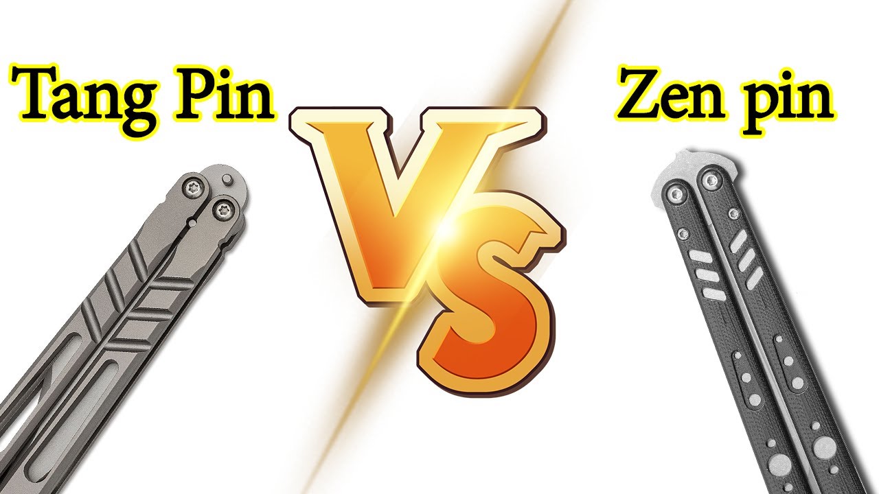 จะเลือกซื้อมีดควงบาลีซองแบบไหนดี Tang pin vs Zen pin ? - YouTube