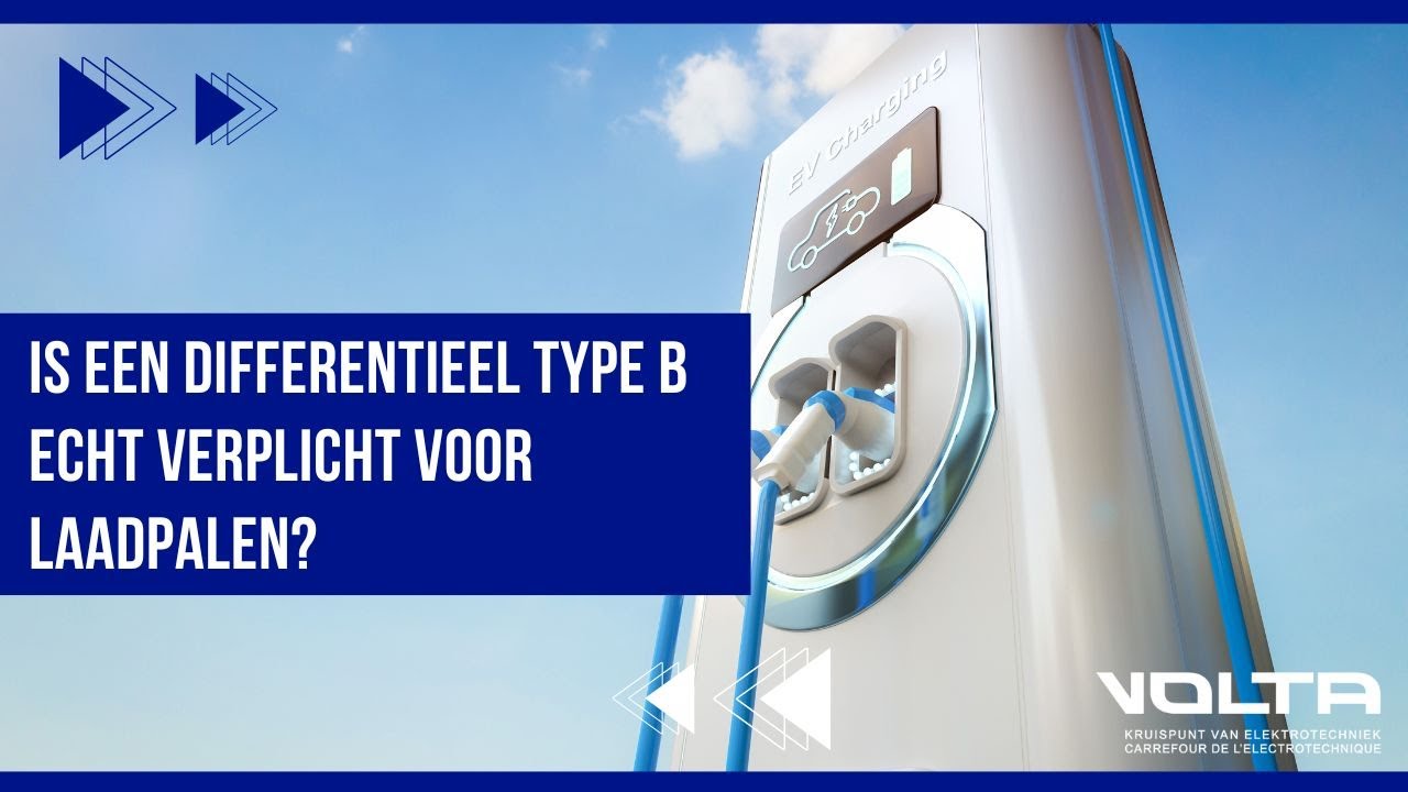 Is een differentieel type B echt verplicht voor laadpalen? - YouTube