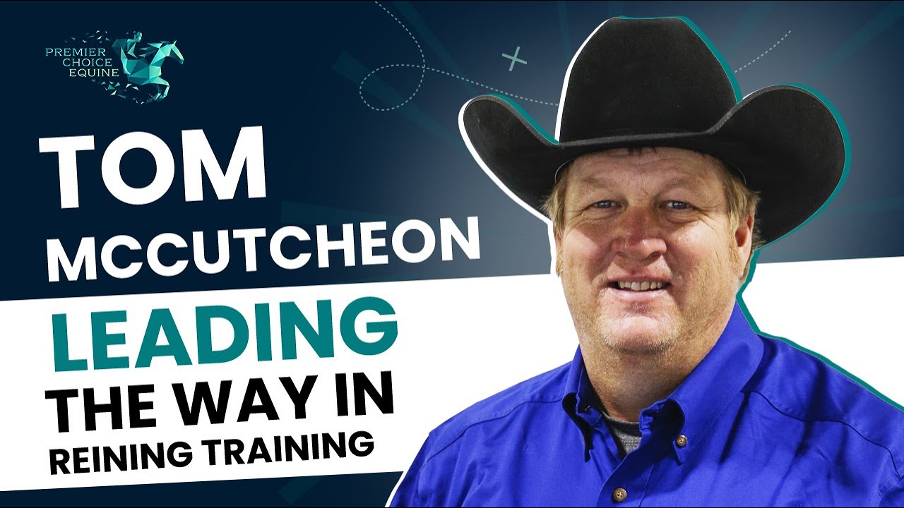 Tom McCutcheon: One of the leading trainer in reining! - YouTube