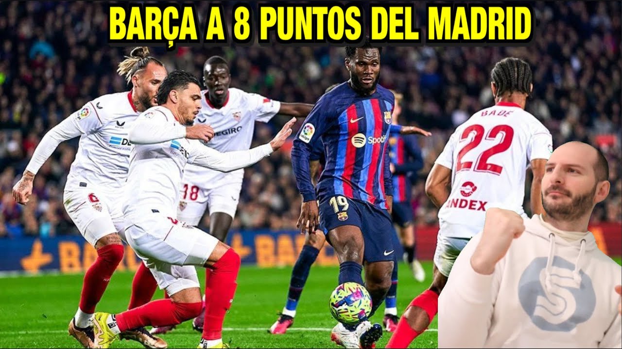 BARCELONA LE SACA 8 PUNTOS AL MADRID QUE TIENE UN PROBLEMA CON VINICIUS ...