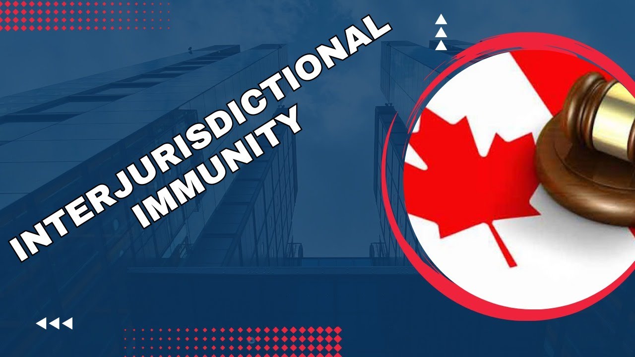 Interjurisdictional immunity - YouTube