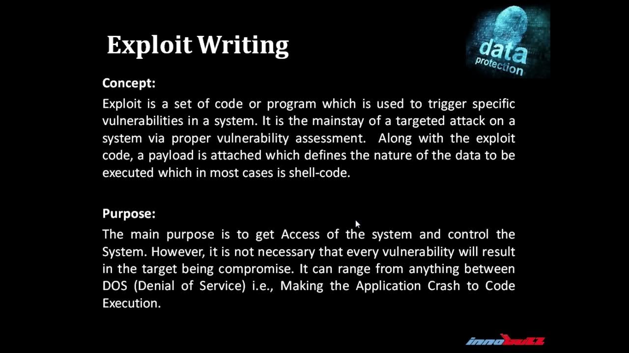 chapter 17 Buffer Overflow and exploit writing - YouTube