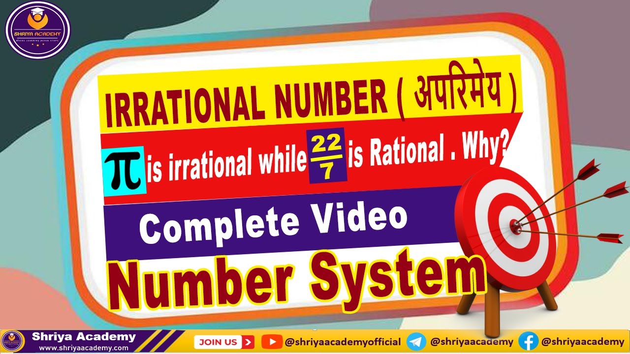 What are Irrational Numbers? | Number System | Don't Memorise | Shriya ...