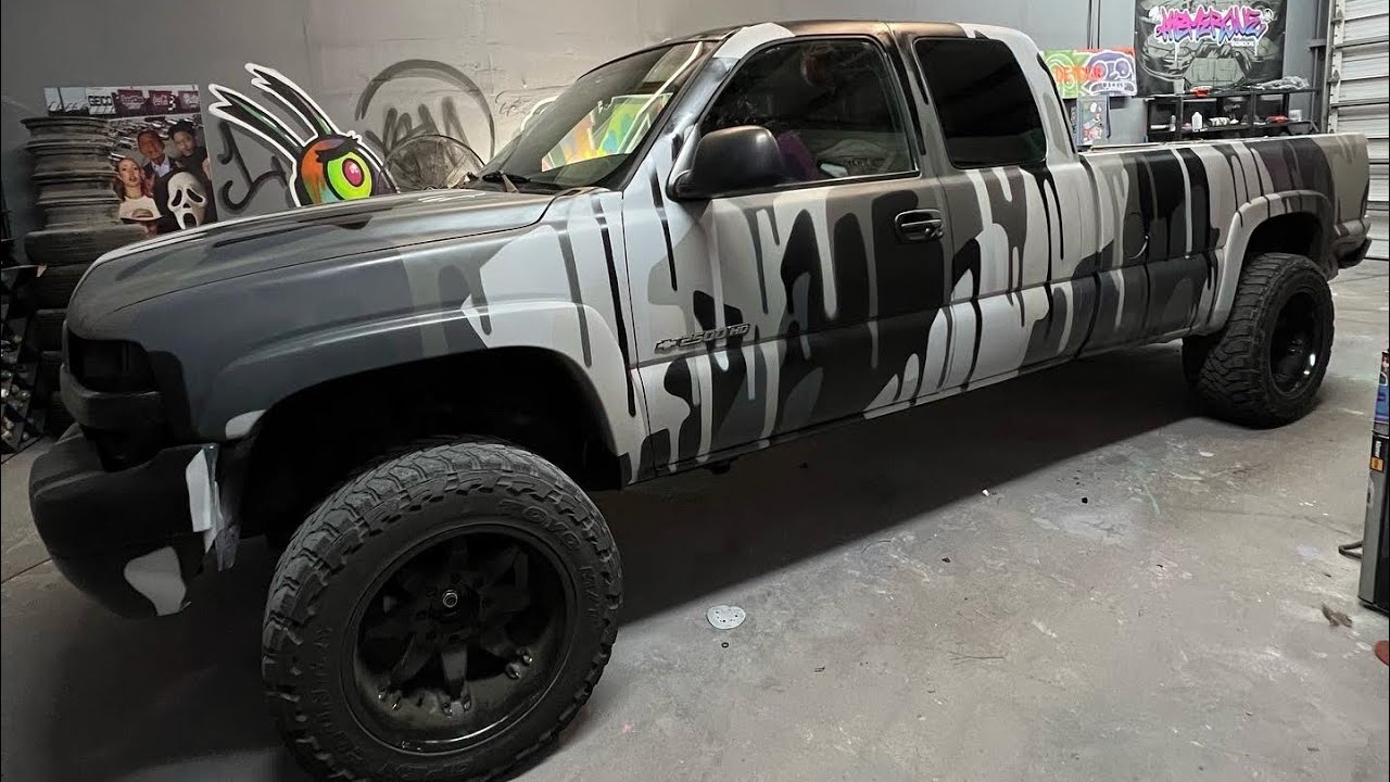 Camo Drip Silverado - YouTube