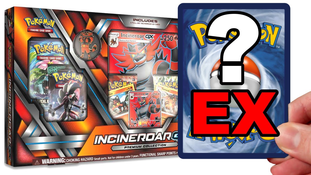 I Pulled an EX! Opening an Incineroar GX Premium Collection Box MandJTV ...