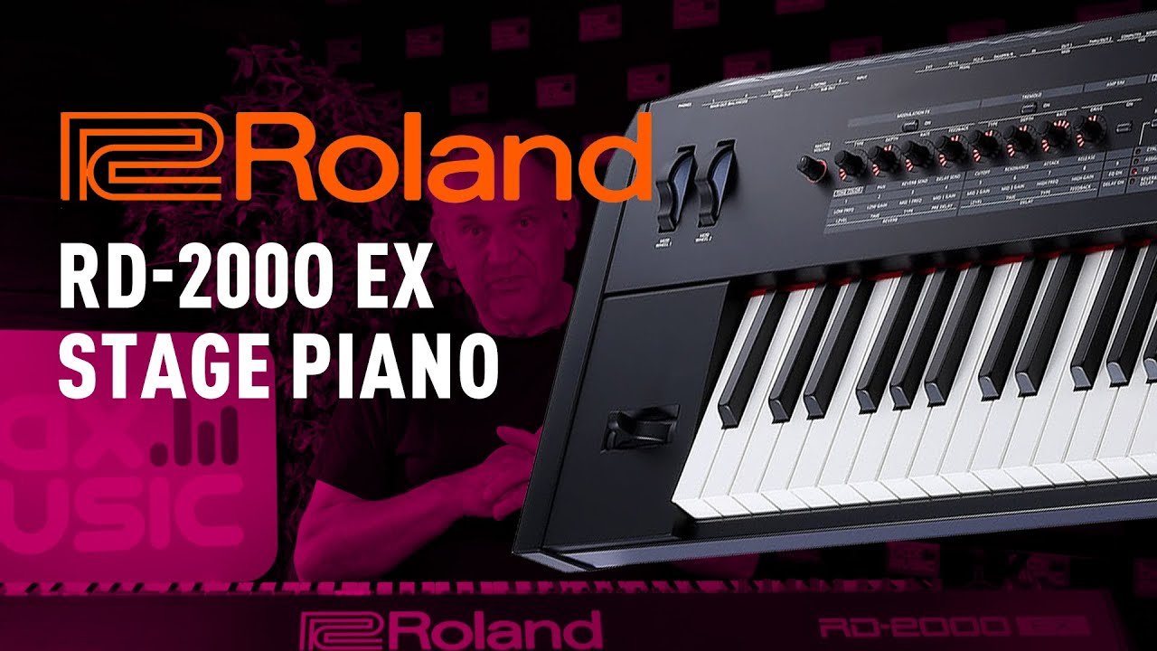 Roland RD-2000 EX stage piano - YouTube