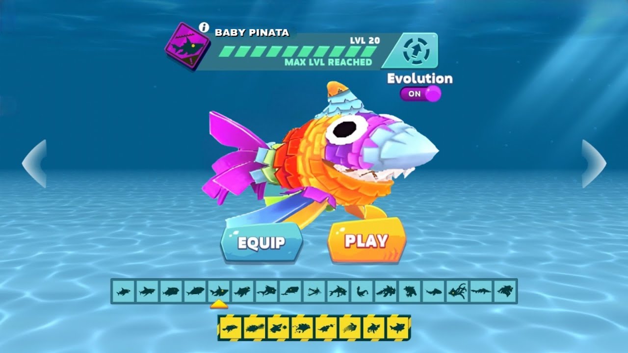 NEW BABY PINATA UNLOCKED - Hungry Shark Evolution - YouTube