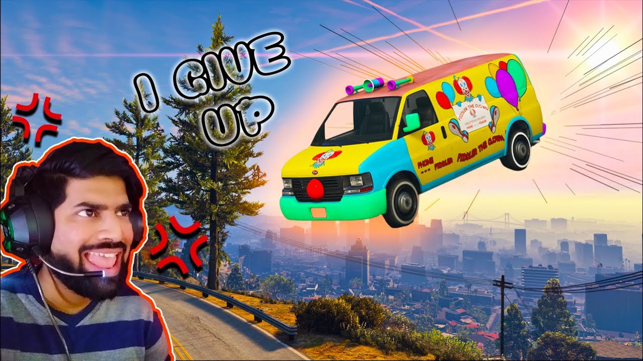 I GIVE UP ON THIS SKILL TEST IN GTA 5 | RETARD RACE 😡 - YouTube
