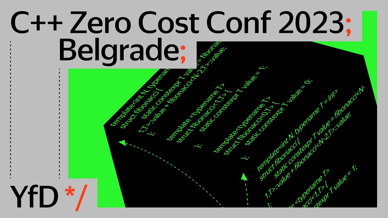 C++ Zero Cost Conf 2023 Белград - YouTube