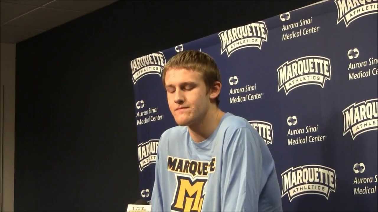 Luke Fischer Introduced at Marquette - YouTube