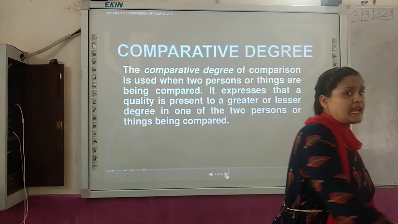 Class 7 Adjectives and Degree of comparison - YouTube