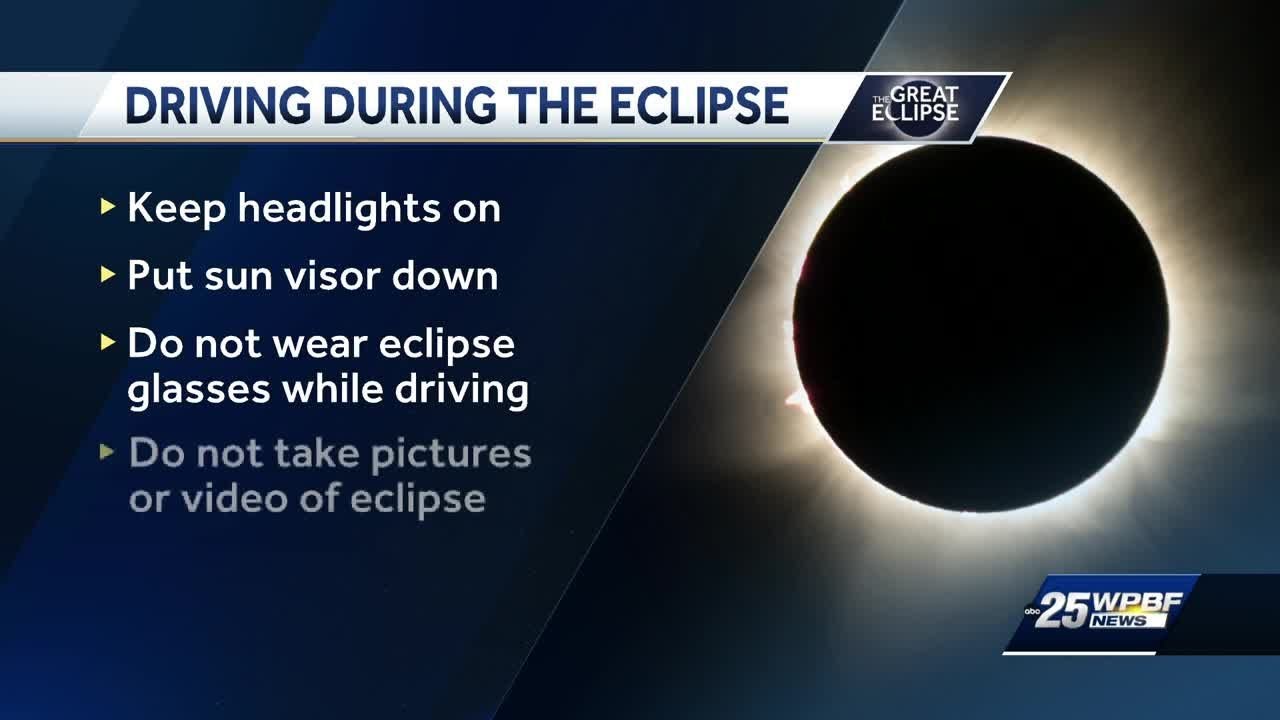 Avoid distracted driving during solar eclipse - YouTube