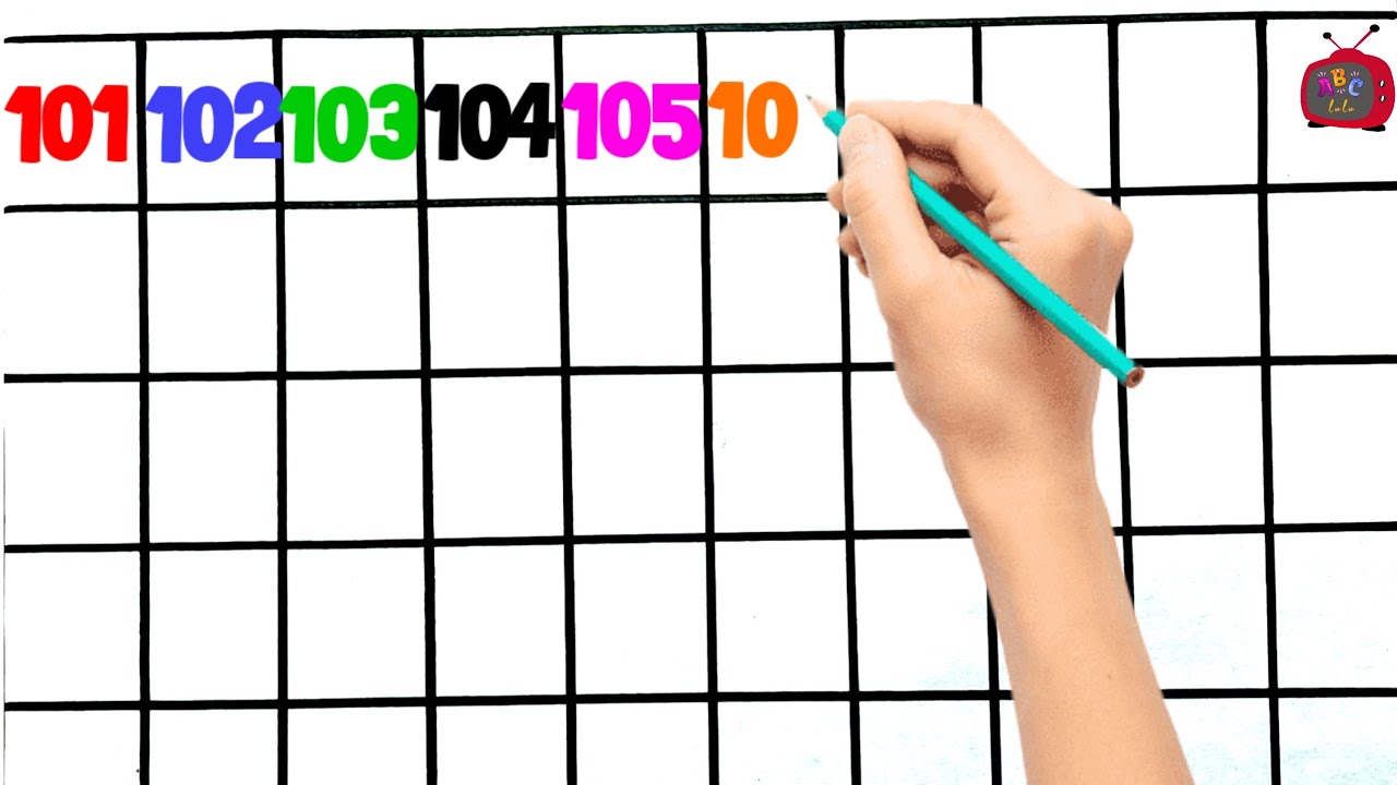 101 से 200 तक गिनती सीखो 🎯 | Learn Counting Fast with Fun 🧠 Easy Math ...