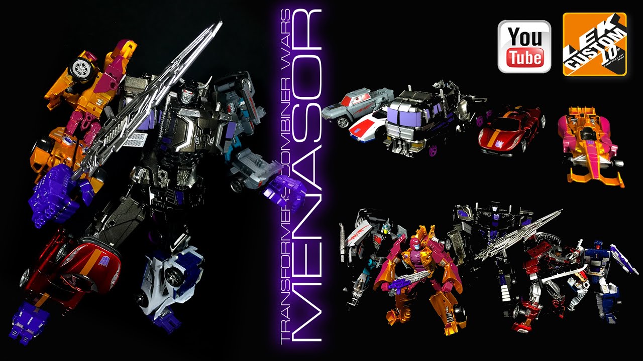 Custom Menasor Transformers Combiner Wars by LEK Custom Toys 2015 - YouTube