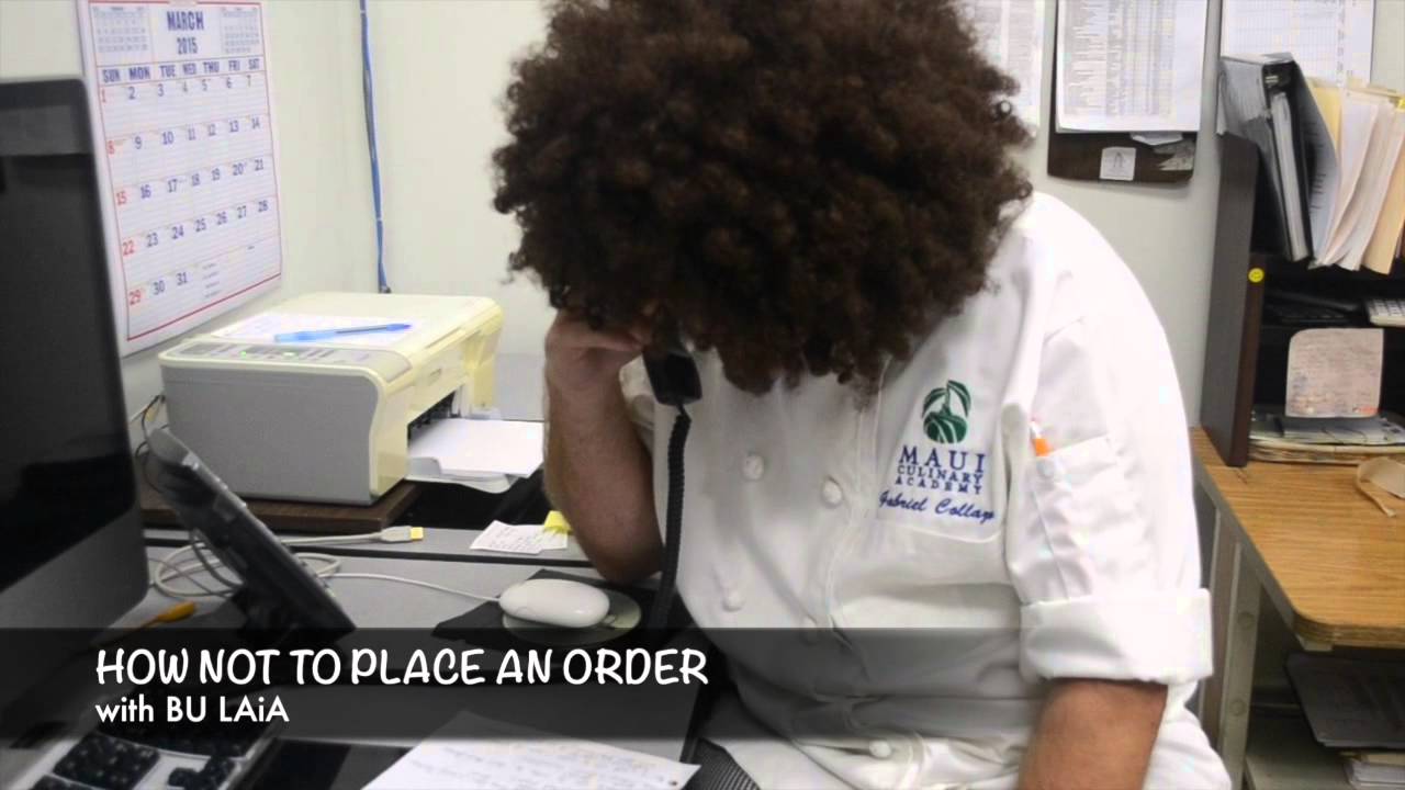 Ordering with Bu Laia - YouTube