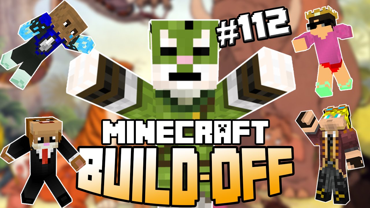 Minecraft Build Off #112 - JUNGLE BOOK! - YouTube